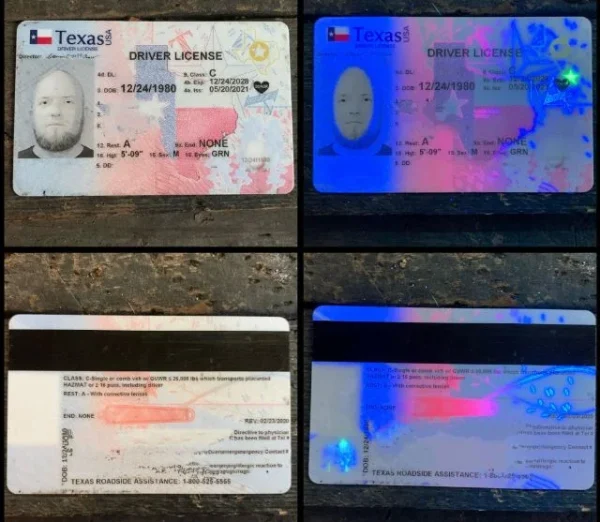 Buy Texas Driver’s License and ID Card - Worldwide Fake Notes